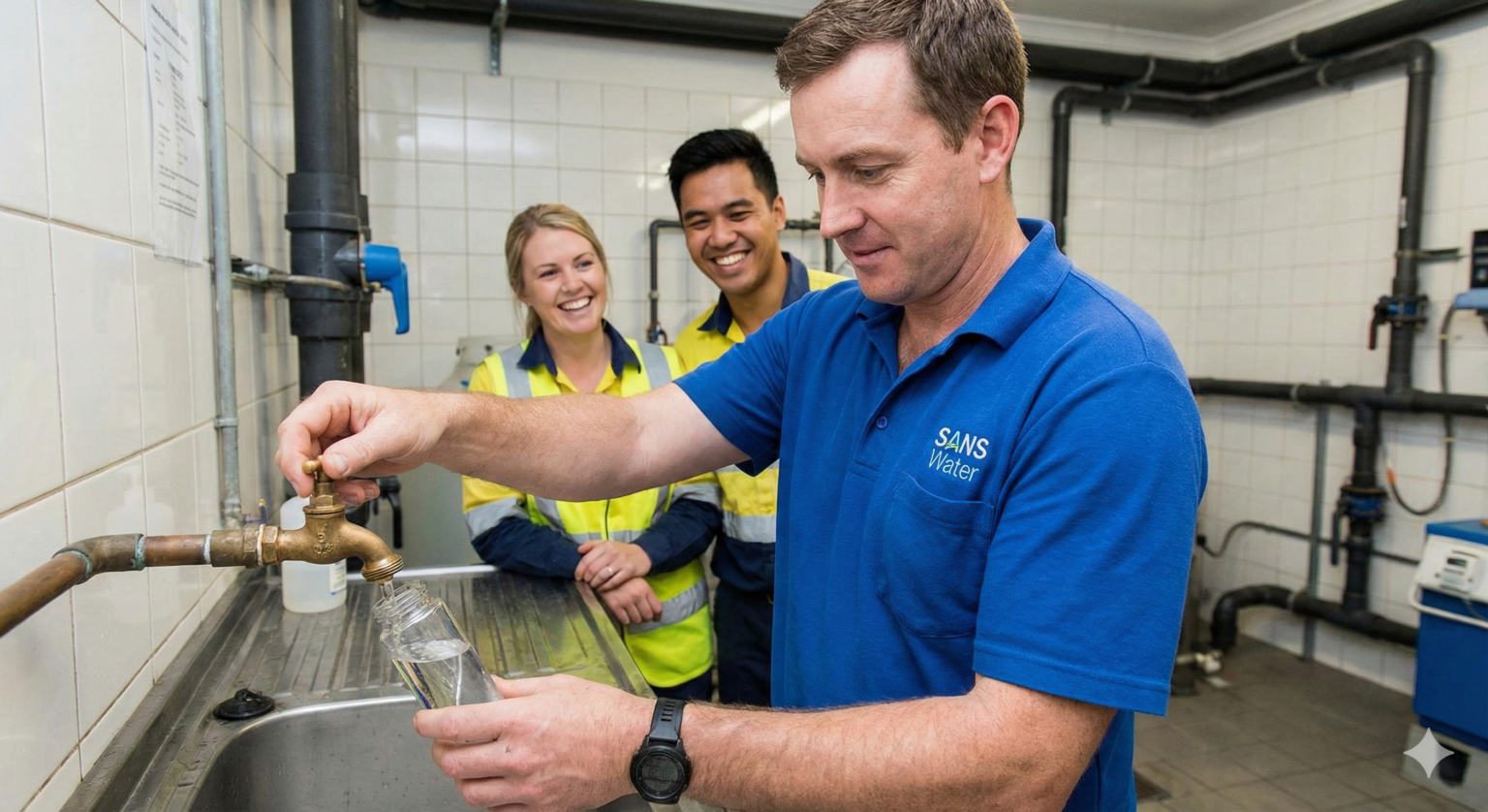 SANS Water - Water testing with SANAS Accredited laboratory